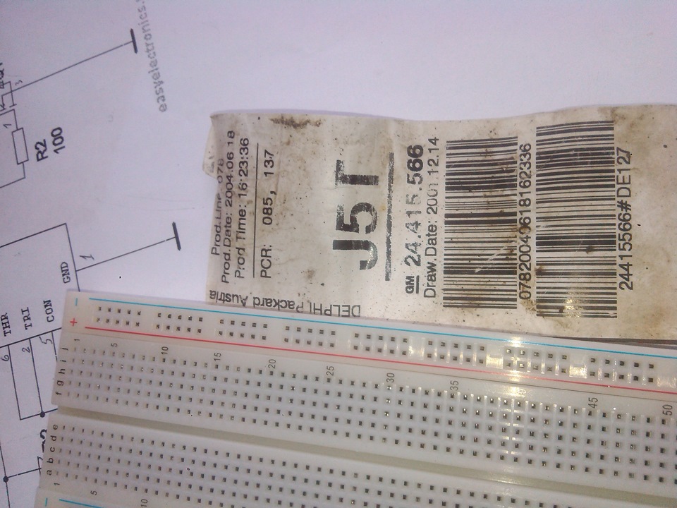 Датчик температуры за бортом — Opel Corsa C, 1 л, 2004 года | своими ...