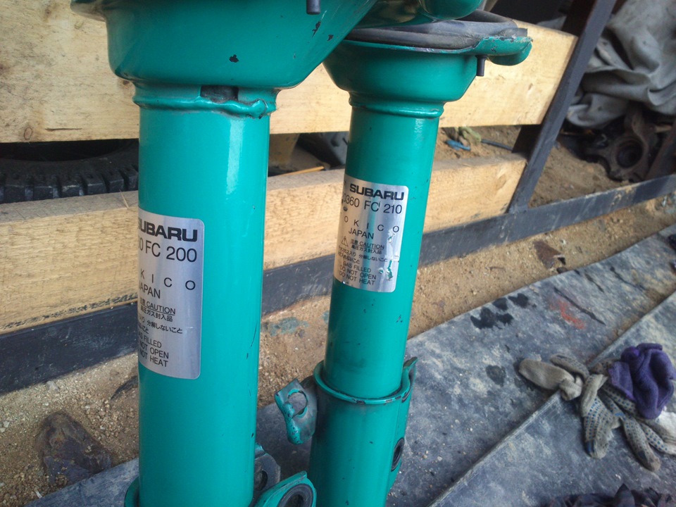 Bilstein на TOKICO — Subaru Forester (SF), 2 л, 1998 года | своими ...