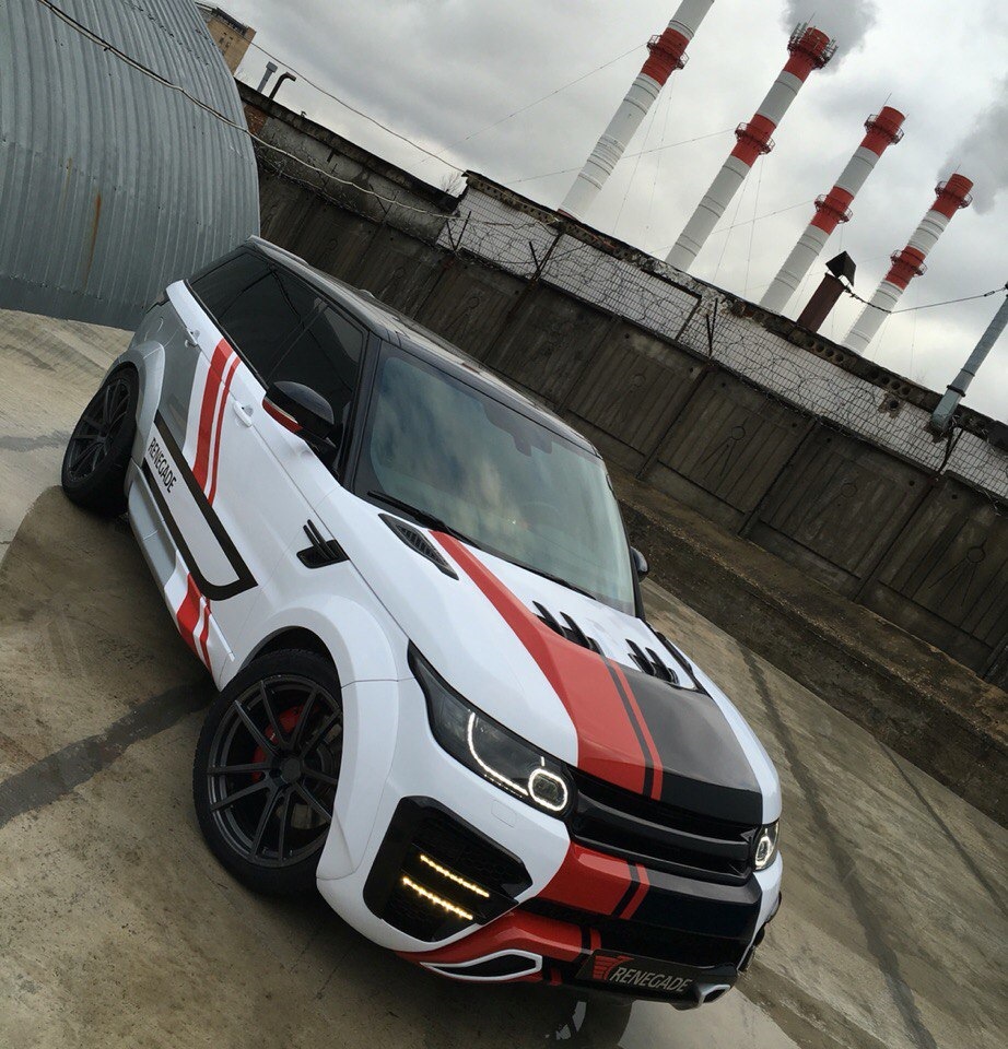 68 Видео обзор нового образа RRS Renegade edition. — Land Rover Range ...