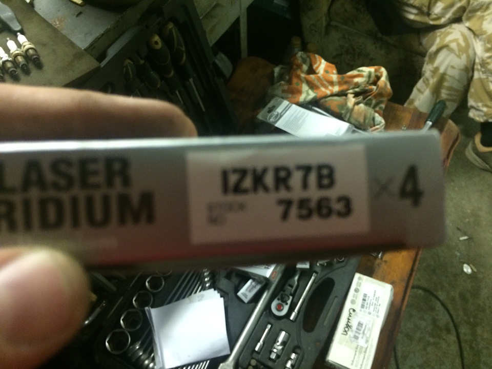 IZKR7B Свеча зажигания 7563 NGK | Запчасти на DRIVE2
