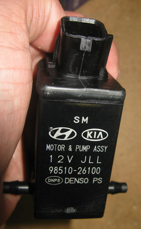 9851026100 Насос стеклоомывателя центробежного типа KIA HYUNDAI ...