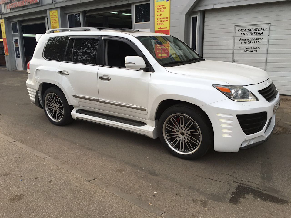 Lexus LX570. Апгрейд тормозов на задней оси / 380х32mm 6pot — HP-Brakes ...