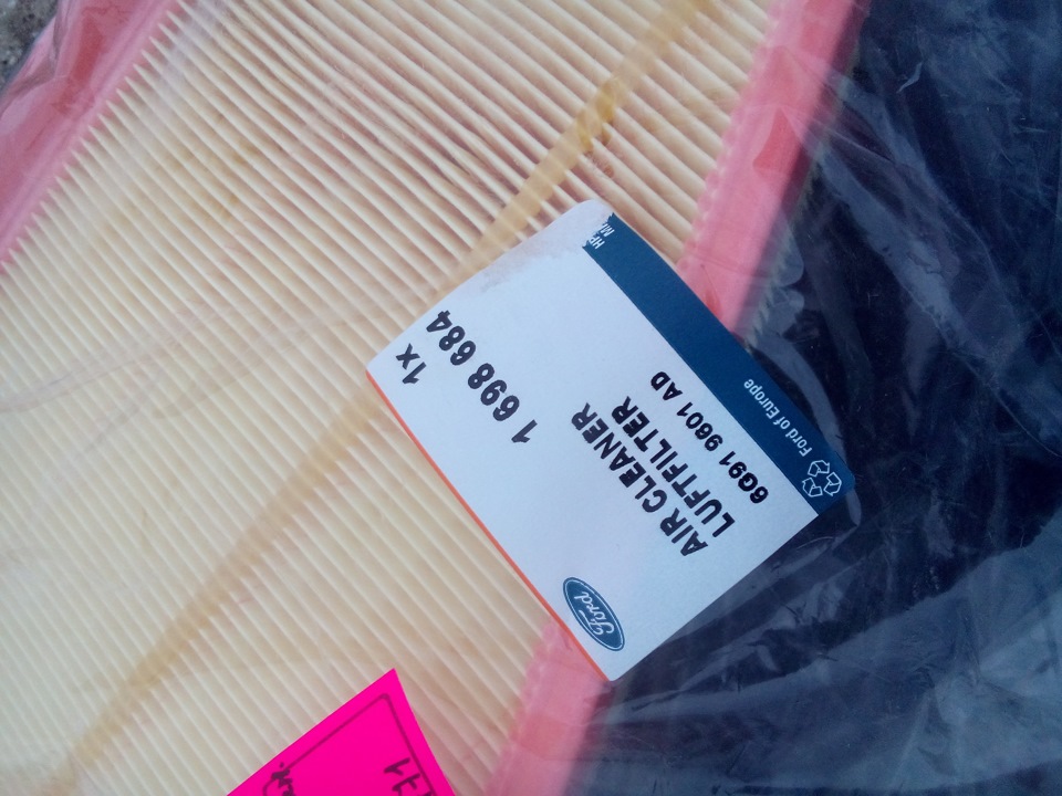 Воздушный фильтр — Ford Mondeo IV, 1,8 л, 2008 года | расходники | DRIVE2