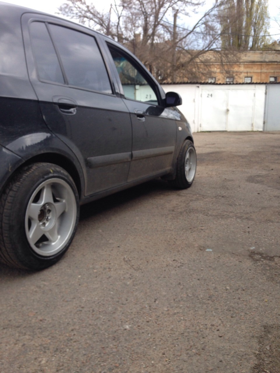 Новые диски — Hyundai Getz, 1,4 л, 2007 года | колёсные диски | DRIVE2