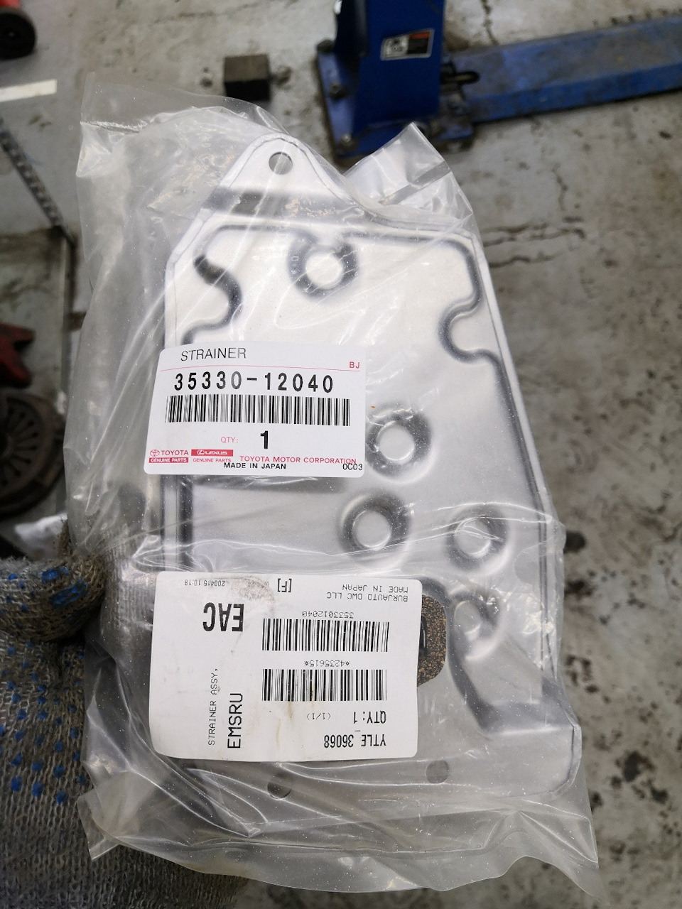 3533012040 Фильтр акпп TOYOTA LEXUS | Запчасти на DRIVE2