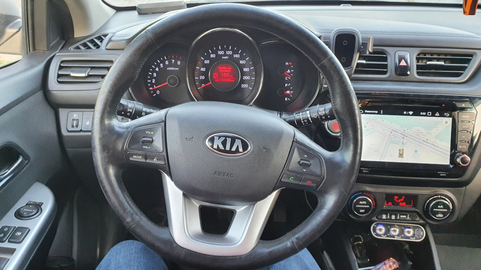 Перетяжка руля — KIA Rio 5-door (3G), 1,6 л, 2013 года | просто так ...