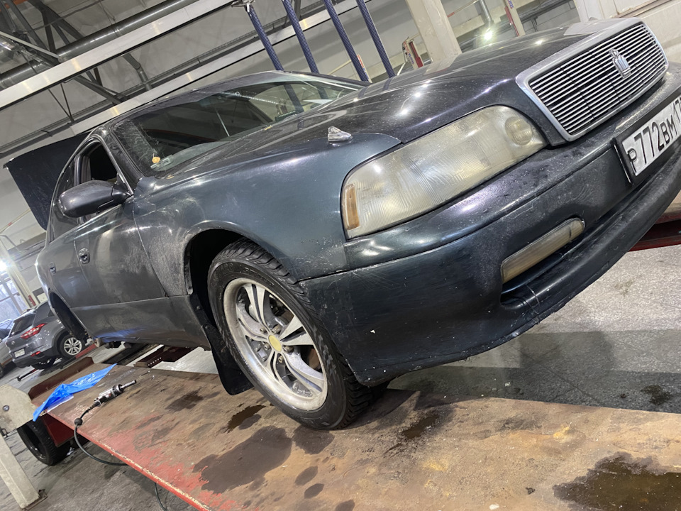 33🗒️. Переобулись на зиму)) — Toyota Crown Majesta (S140), 4 л, 1994 года | шины | DRIVE2