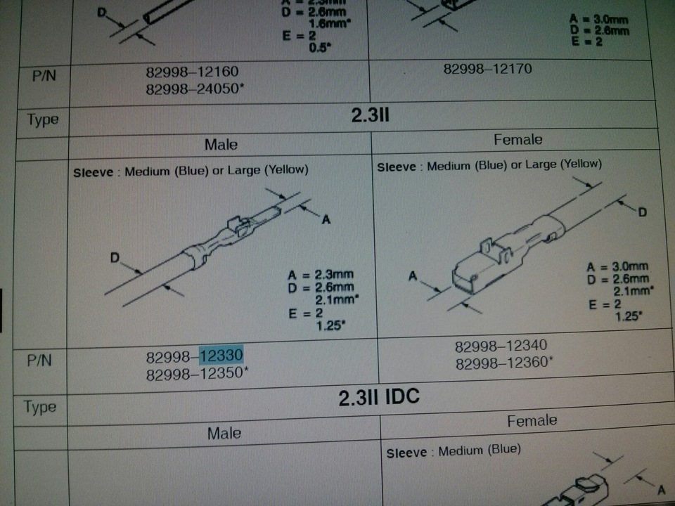 Коннектор двери — подобраны терминалы — Suzuki Grand Vitara (2G), 2,4 л ...