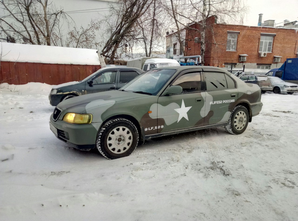 Фотосет после покраски — Honda Rafaga, 2 л, 1994 года | фотография | DRIVE2