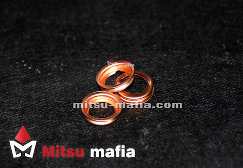 2705A013 Прокладка сливной пробки маслянного поддона картера Mitsubishi ...