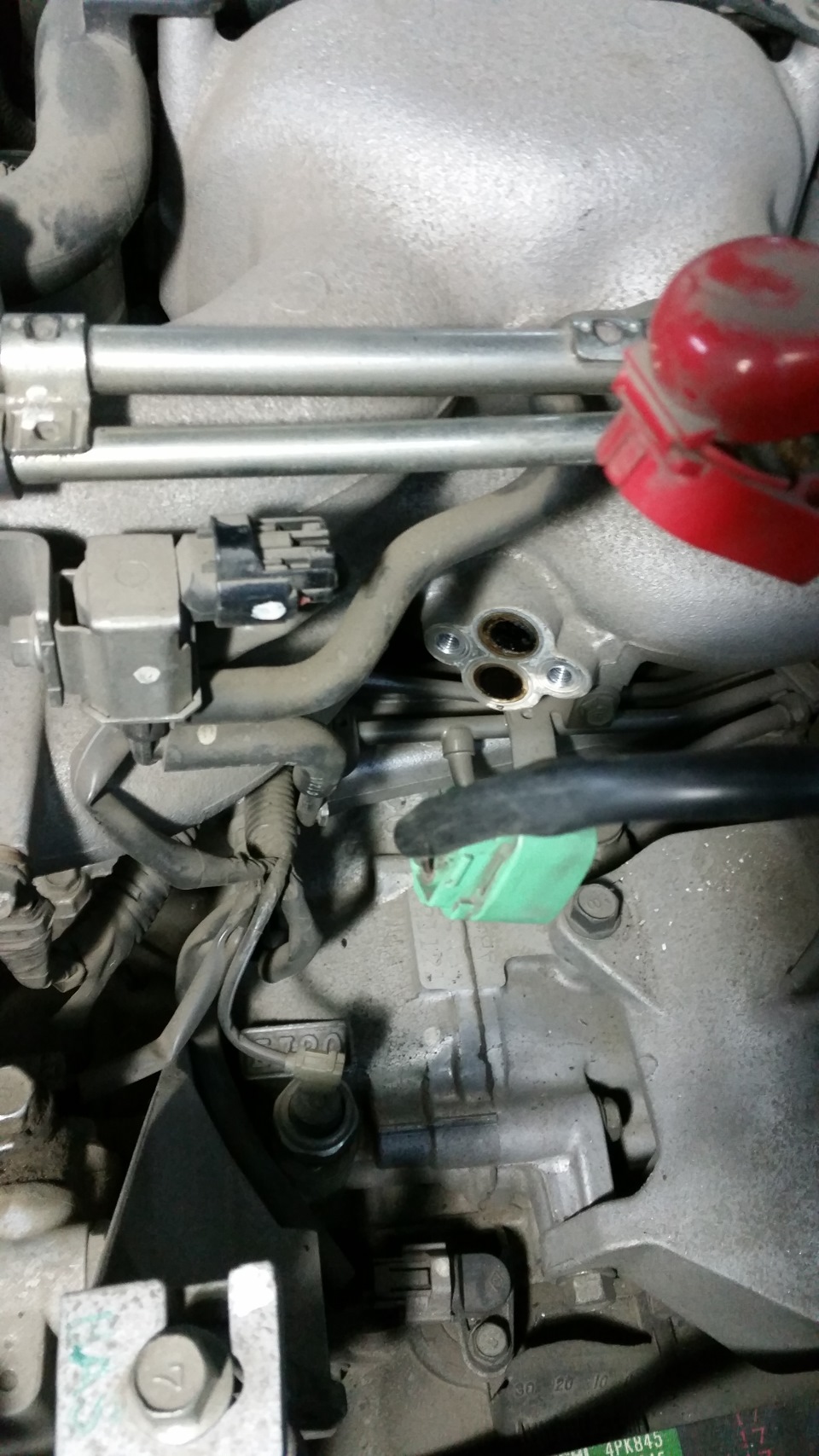 Почистил ЕGR. Поменял ремень генератора. — Subaru Legacy (BL/BP), 2 л ...