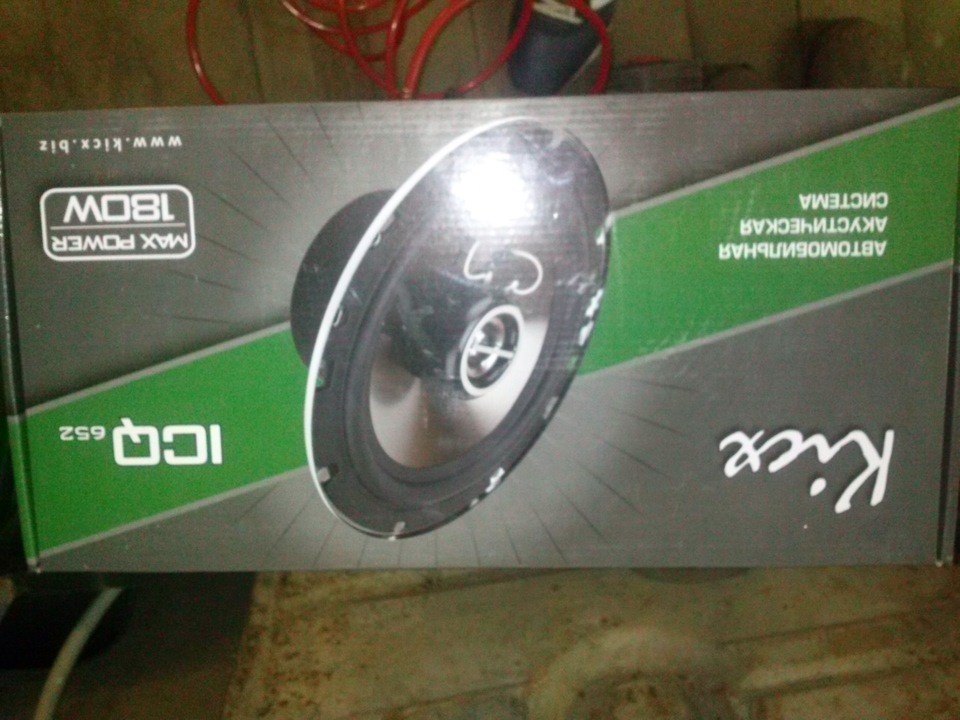 Kicx icq 652 — Lada Калина седан, 1,6 л, 2010 года | автозвук | DRIVE2