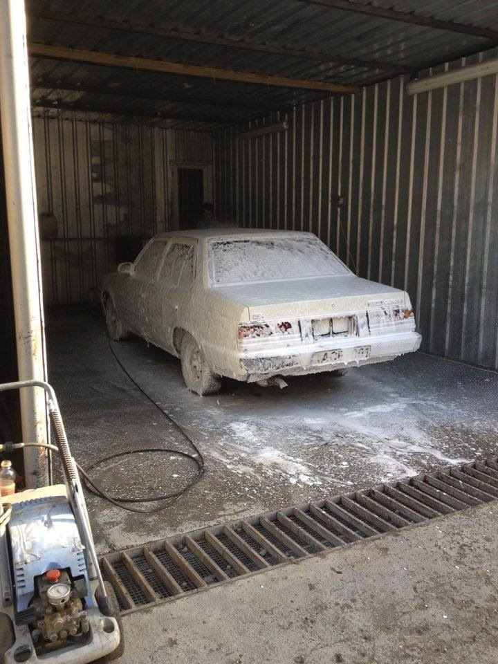 в первый раз на мойке — Toyota Corona (T140), 1,5 л, 1982 года | мойка ...