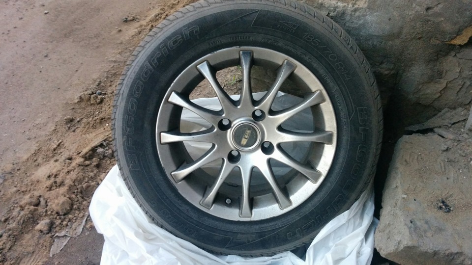 №54. Продам летние колеса в сборе 14 дюймов (Продано) — Ford Focus ...