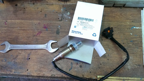 96964230 Кислородный датчик после катализатора GM | Запчасти на DRIVE2