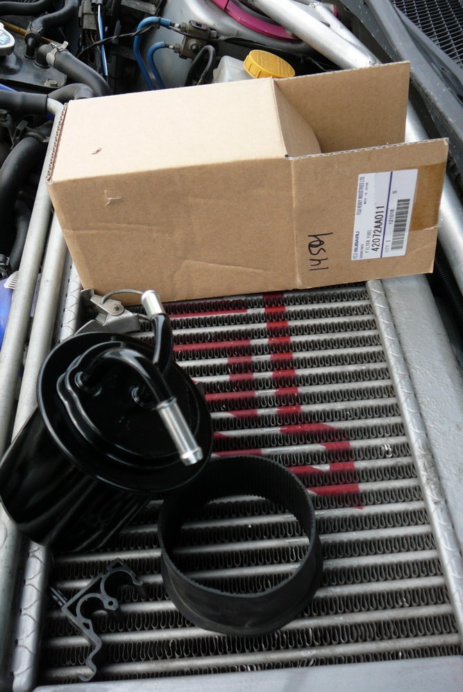 топливный насос deatschwerks DW200 — Subaru Forester (SG), 2 л, 2003 ...