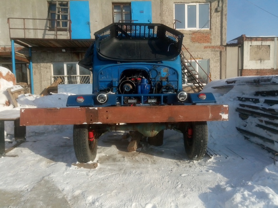 Бампер Готов! — Tatra Praga V3S, 7,4 л, 1988 года | тюнинг | DRIVE2