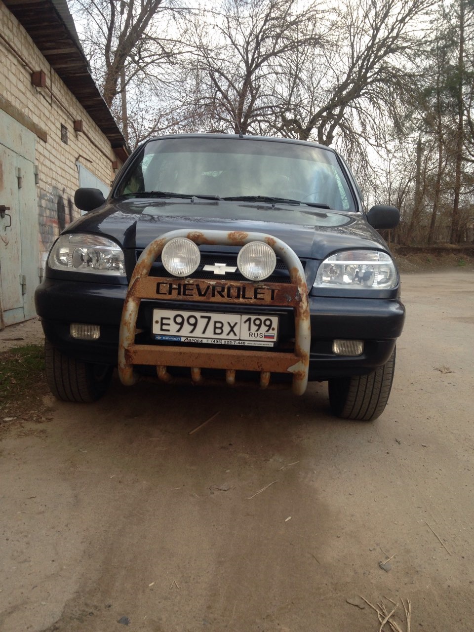 Возвращение облика))) — Chevrolet Niva, 1,7 л, 2007 года | просто так ...