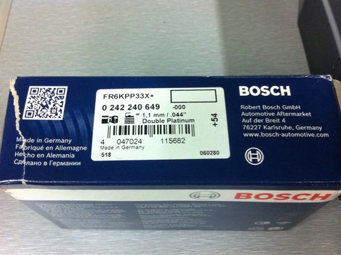 0242240649 Свеча зажигания BOSCH | Запчасти на DRIVE2