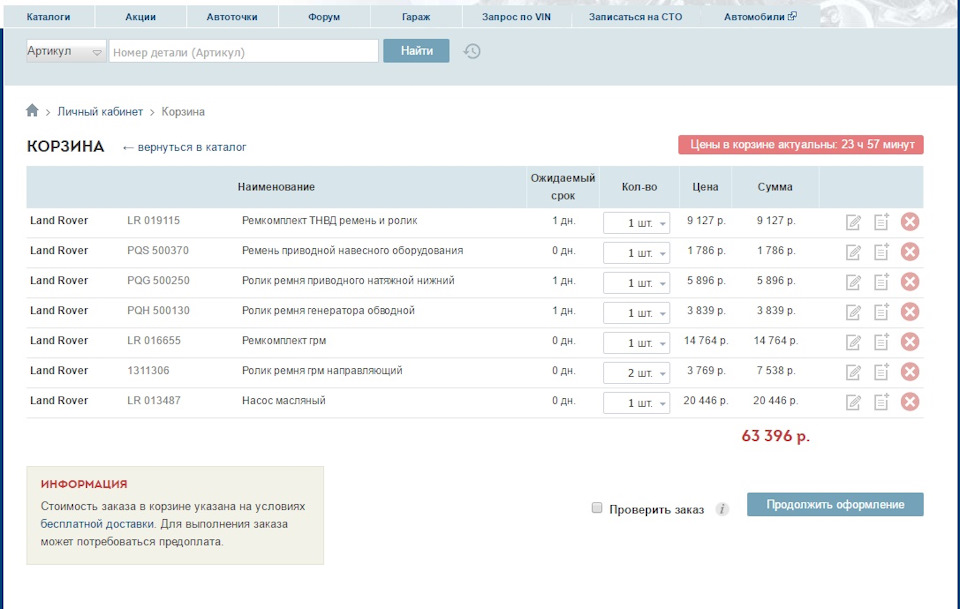 LR019115 КОМПЛЕКТ РЕМНЯ ГРМ Jaguar Land Rover | Запчасти на DRIVE2
