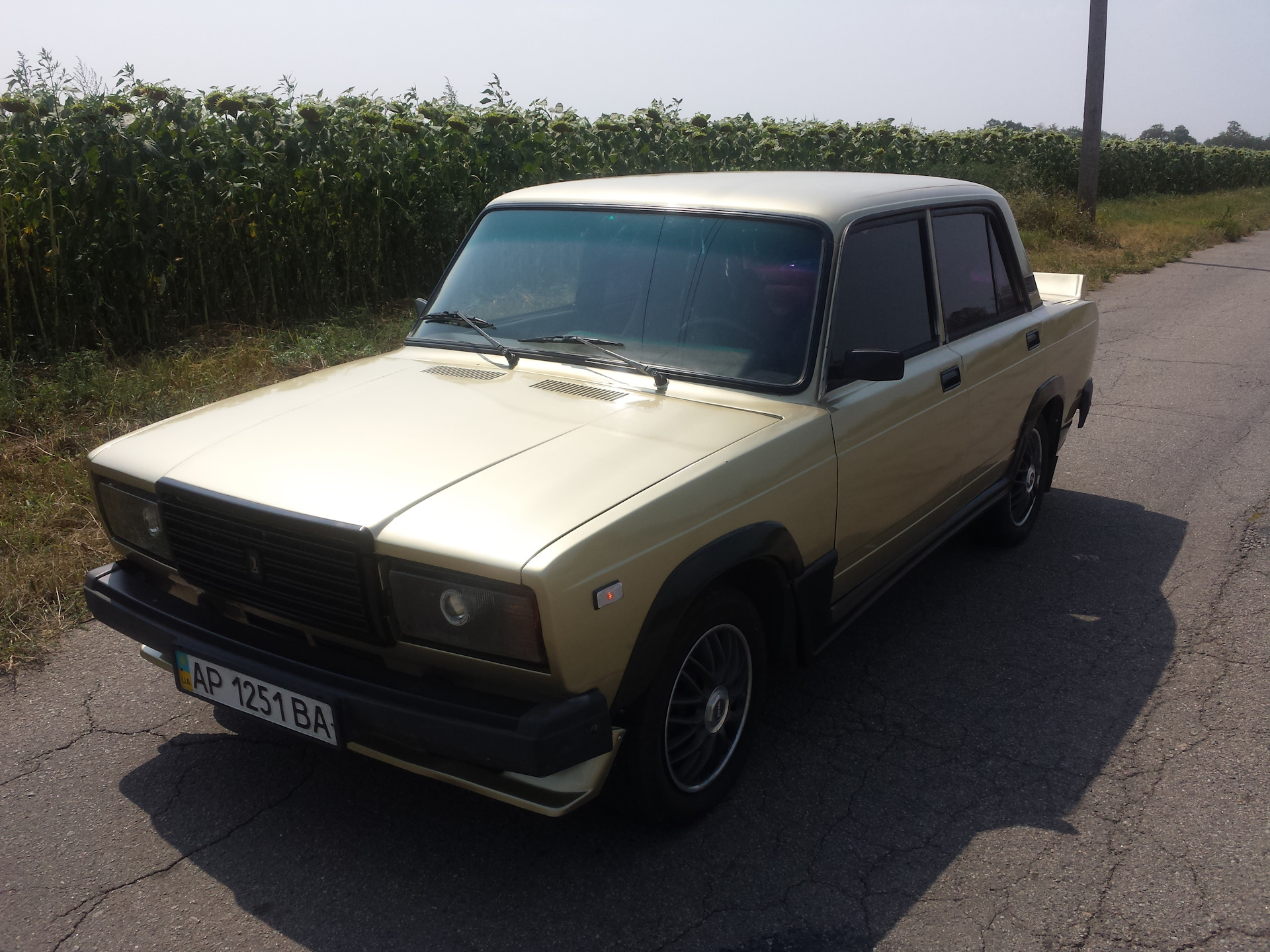 фото после… — Lada 2107, 1,5 л, 1983 года | кузовной ремонт | DRIVE2