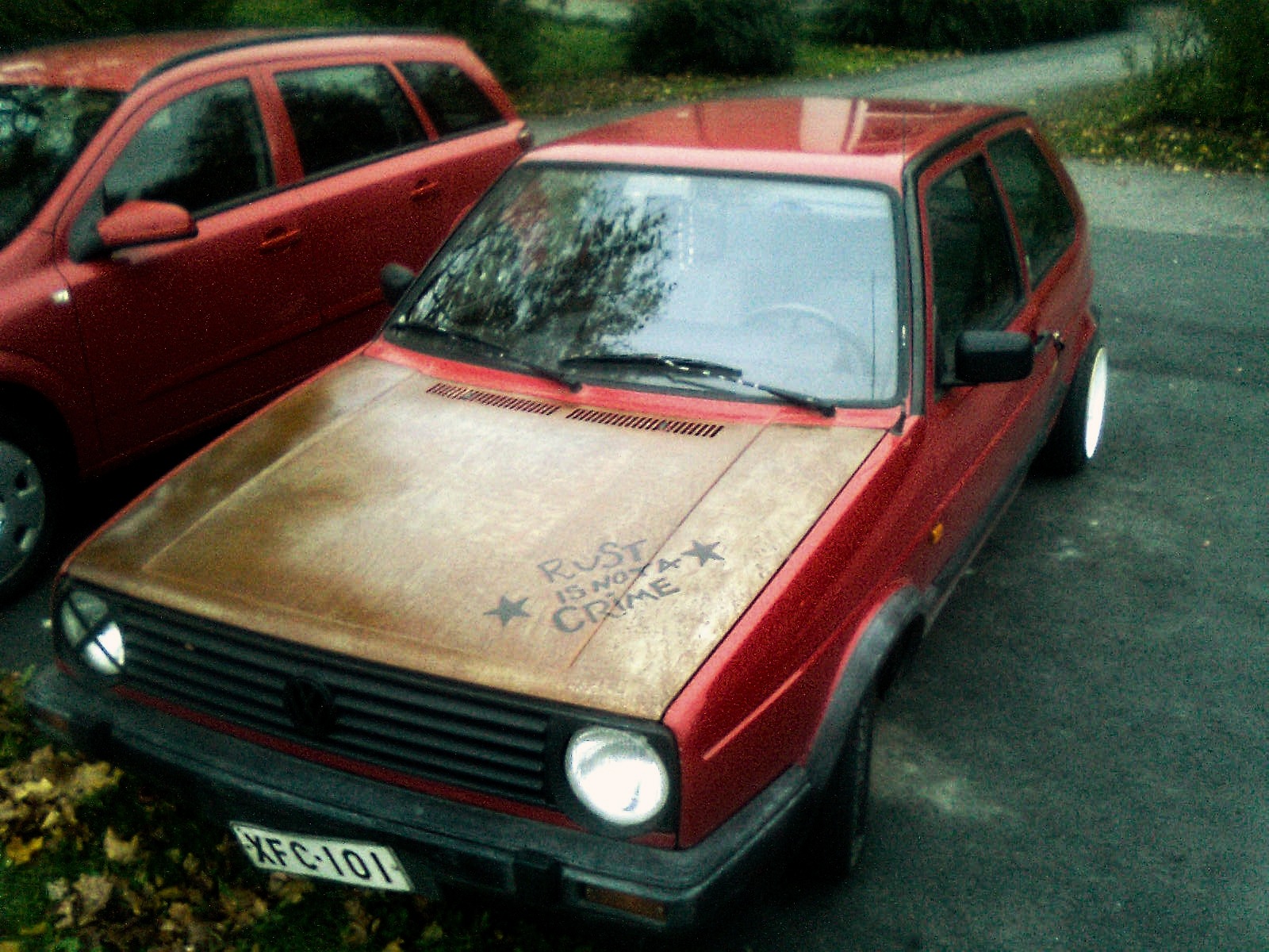 Rust is not a crime — Volkswagen Golf Mk2, 1,6 л, 1990 года | просто ...