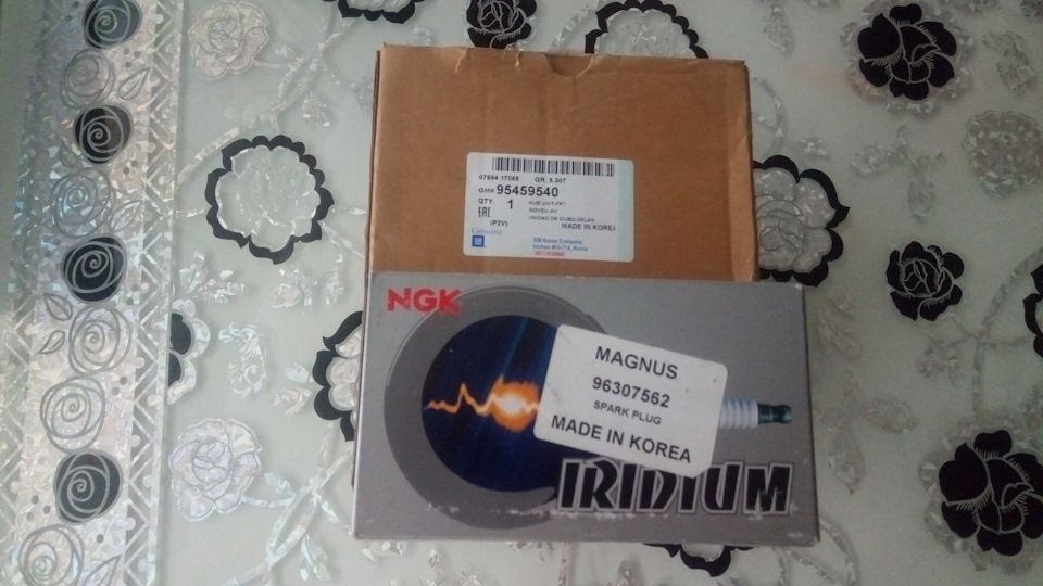 96307562 СВЕЧА ЗАЖИГАНИЯ EPICA 2.0/2.5 GM | Запчасти на DRIVE2