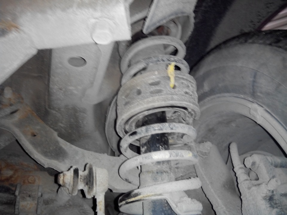 Втулки стабилизаторов и Автобаферы — Mitsubishi Lancer X, 2 л, 2007 ...