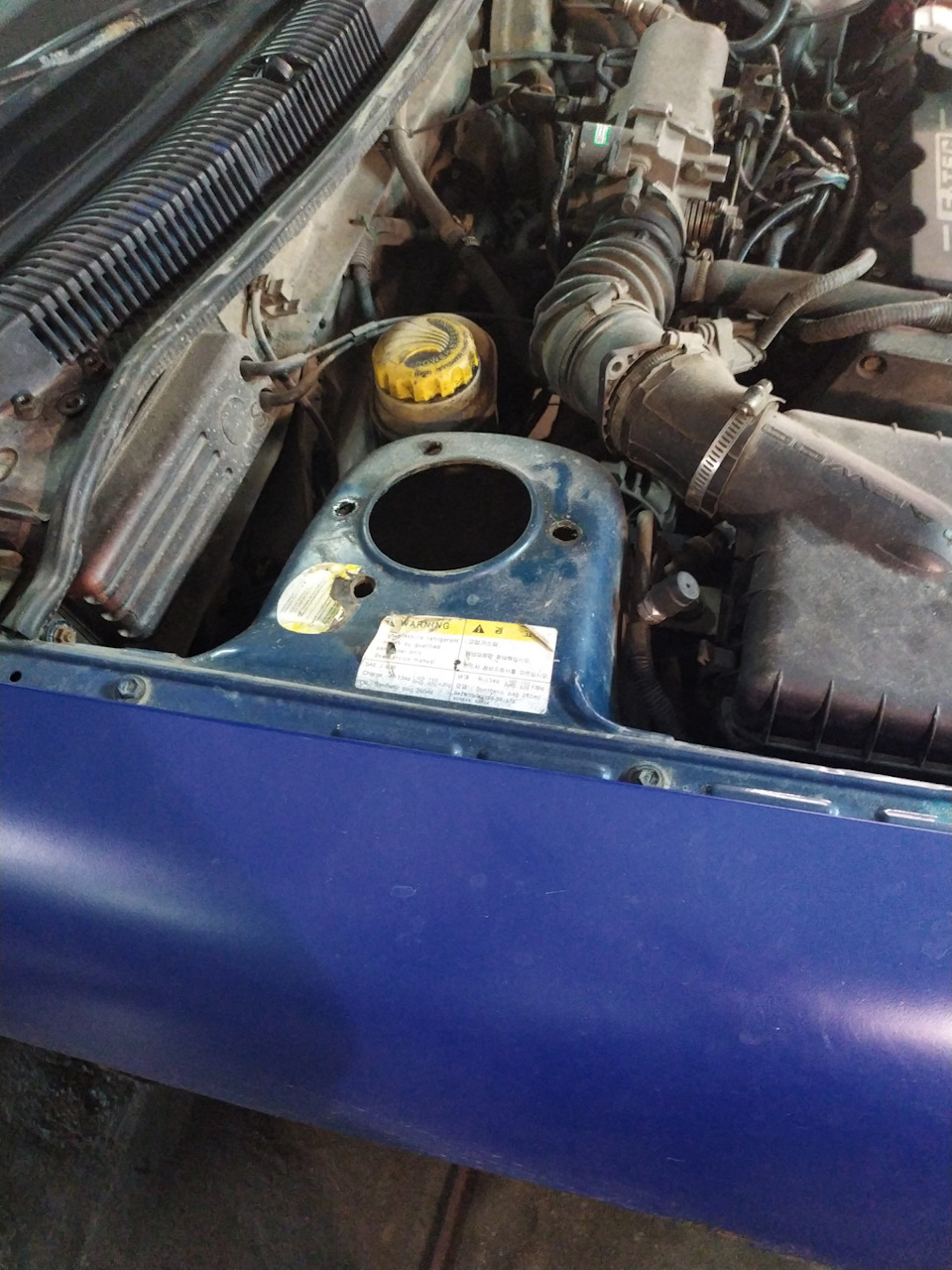 Подвеска. Ступичный. Установка в СТО. — Daewoo Nubira I, 1,6 л, 1998 ...