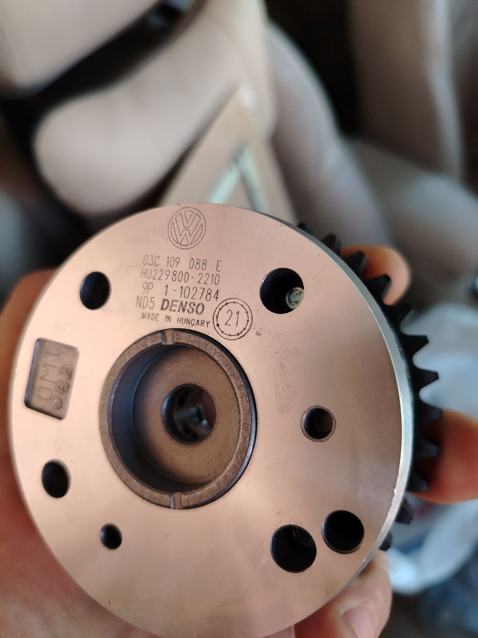 03C109088E Регулятор фаз газораспределения VAG | Запчасти на DRIVE2