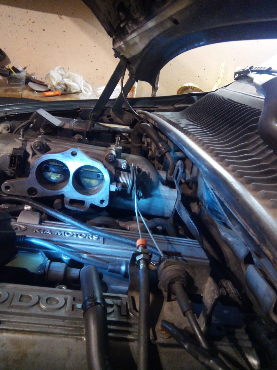 Хитрый болт и братья ДХХ и ДПДЗ — KIA Sportage (1G), 2 л, 2001 года ...