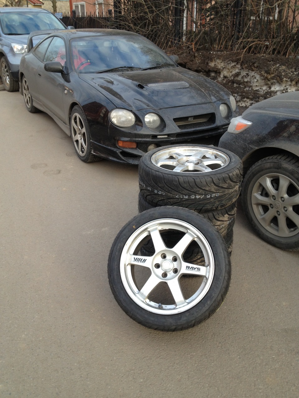 Летние тапки — Toyota Celica (200), 2 л, 1994 года | шины | DRIVE2