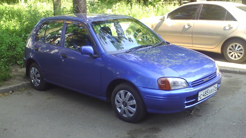 Toyota Starlet (90) 1.3 бензиновый 1997 | 4WD на DRIVE2