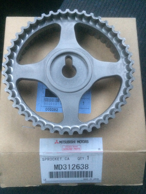 MD312638 ШЕСТЕРНЯ ВЕРХНЯЯ, РЕМНЯ ГРМ Mitsubishi | Запчасти на DRIVE2