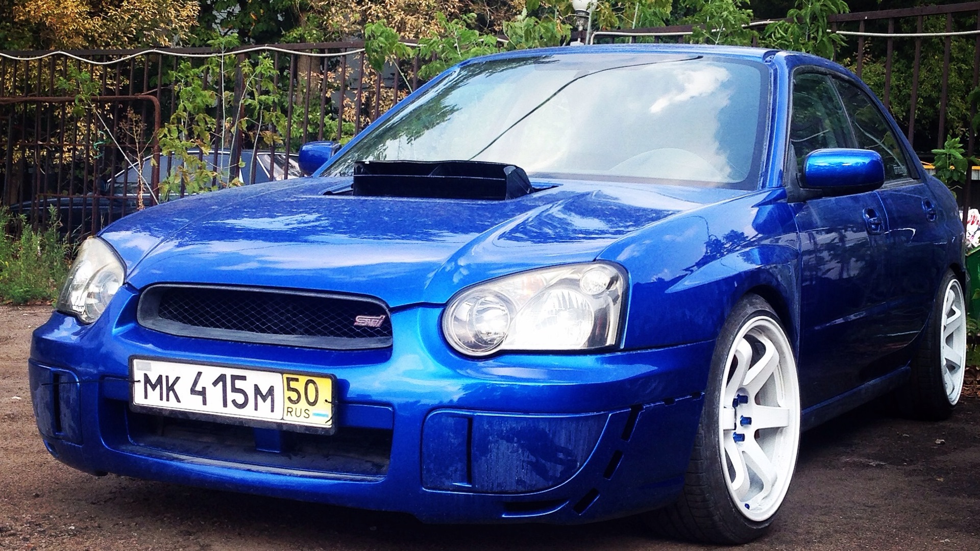 Subaru Impreza WRX STI (GD) 2.0 бензиновый 2003 | Blue Shadow на DRIVE2