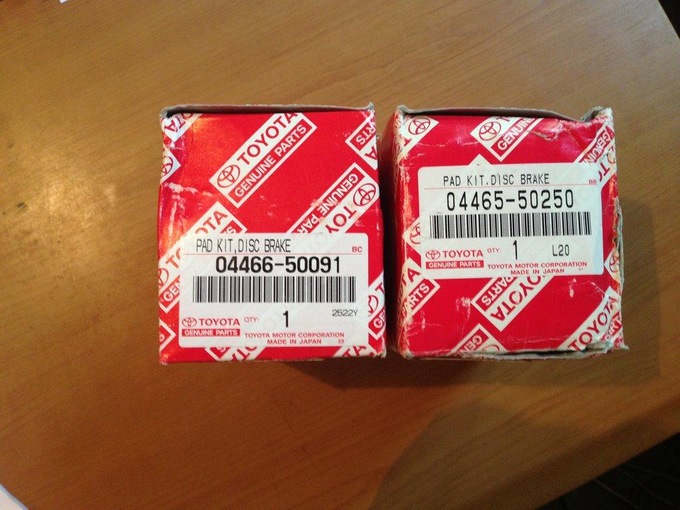 Замена тормозных накладок. — Lexus LS (UCF30), 4,3 л, 2003 года ...