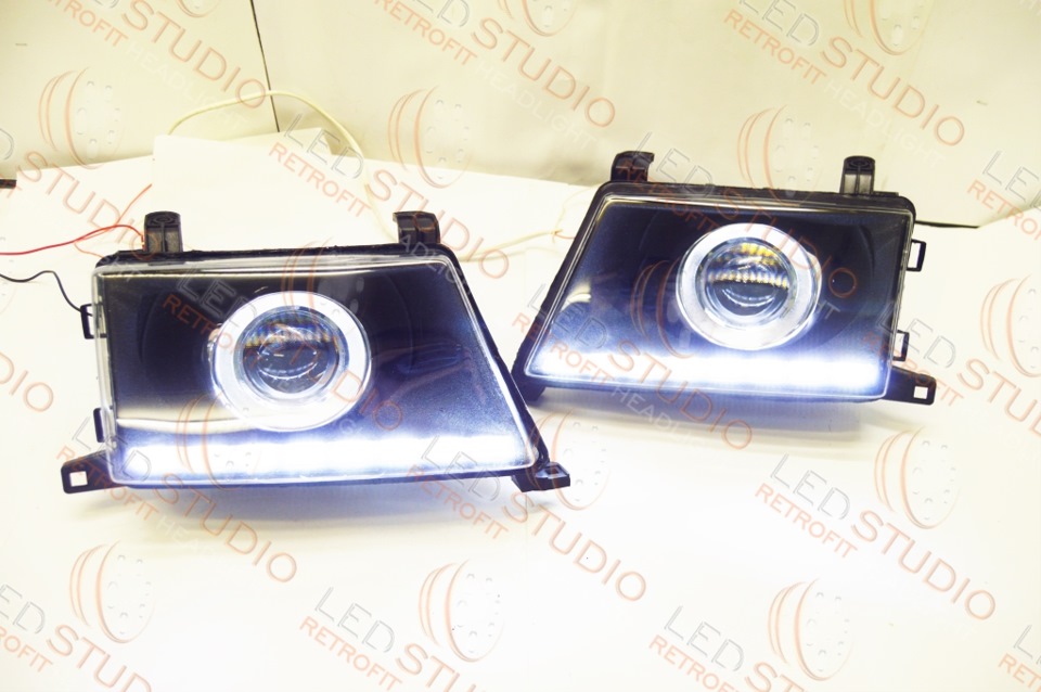 Bi Led фары Мицубиси Челленджер — Ledstudio на DRIVE2