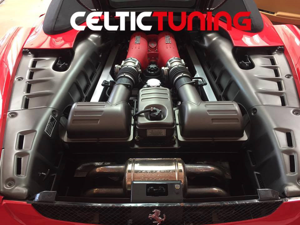 Celtic Tuning и Ferrari F430 — 522 л.с. и 493 н.м. против штатных 483 л ...