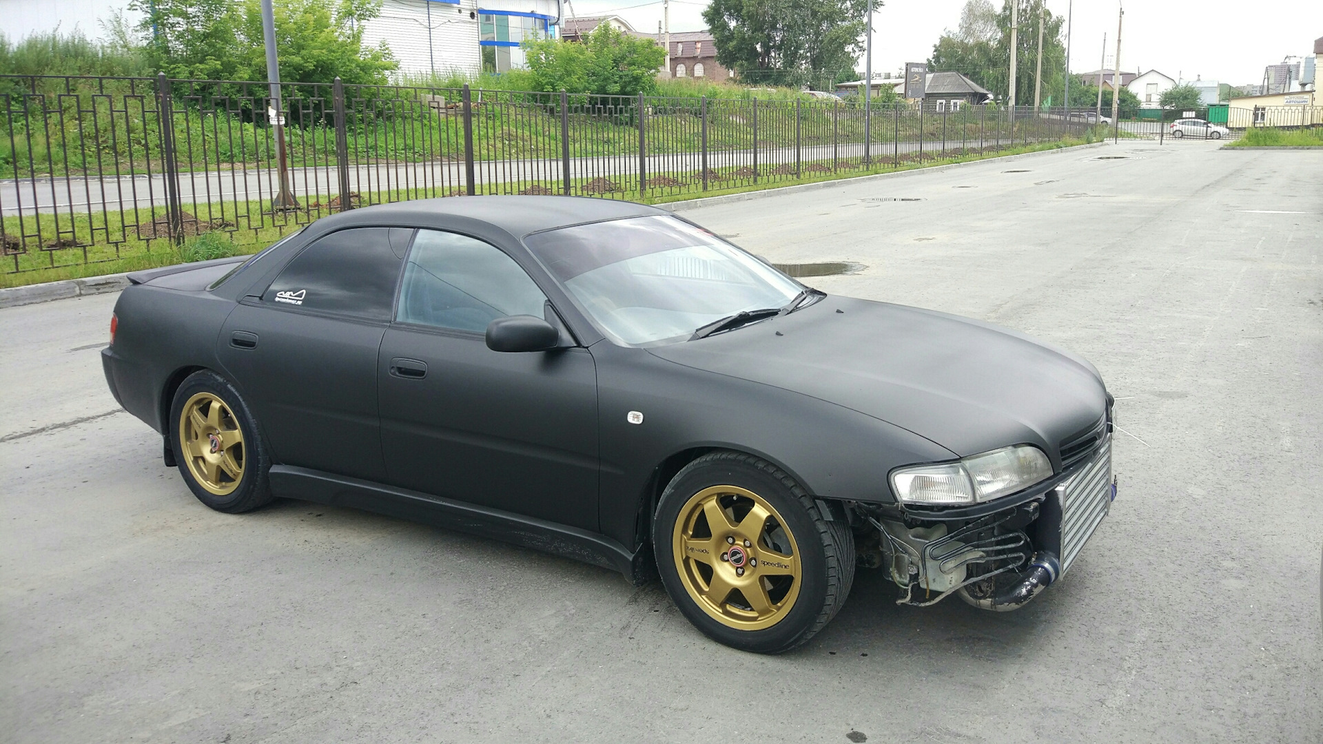 Фото после дипирования Plasti Dip — Toyota Corona EXiV (2G), 2 л, 1994 ...