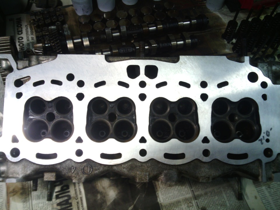 15. Кап ремонт двигателя 7A-FE — Toyota Carina E, 1,8 л, 1996 года ...