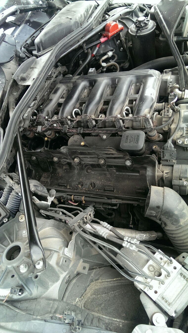 Замена клапана вентиляции картерных газов и воздушного фильтра))) — BMW ...