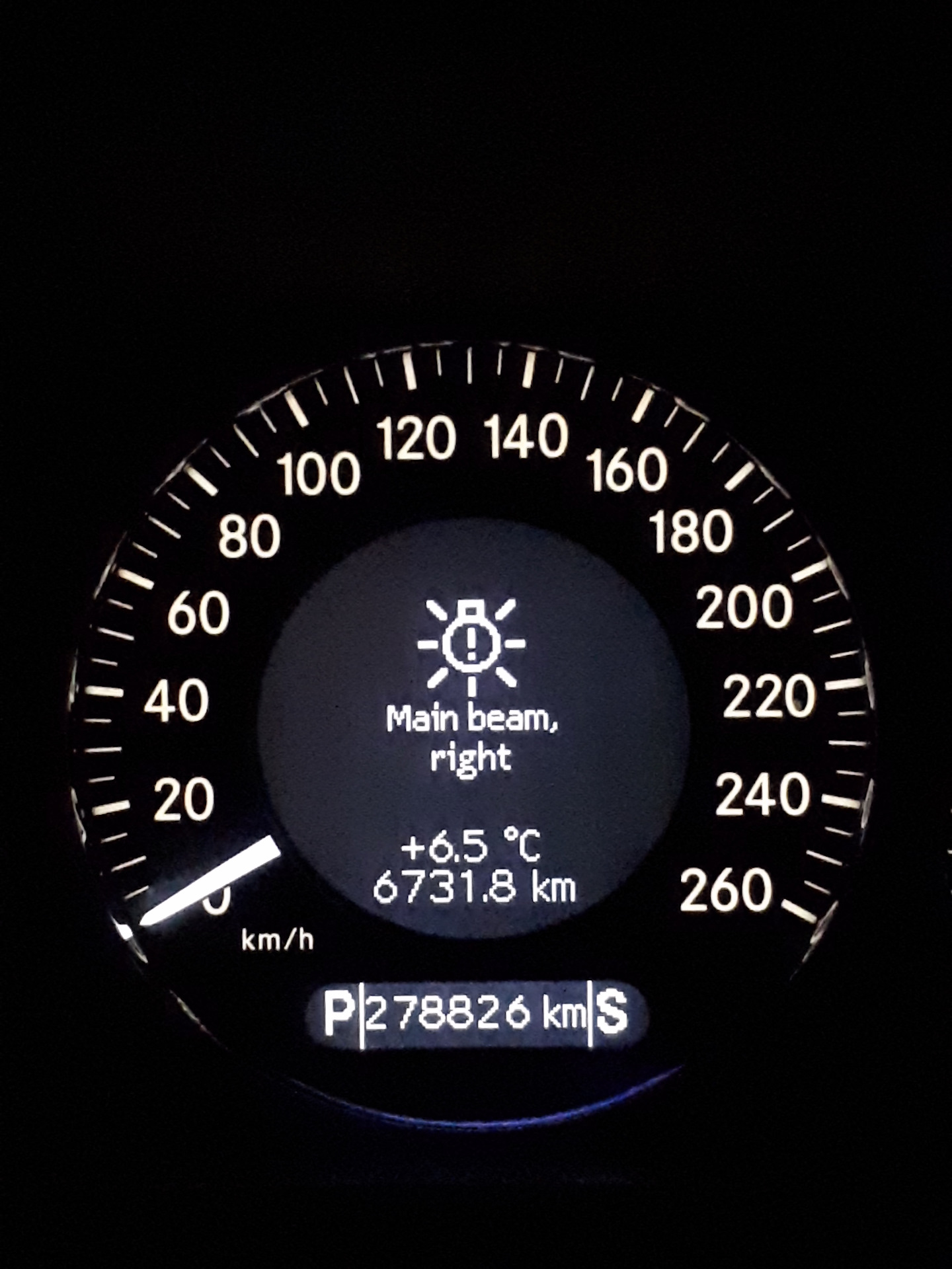 Лампочка дальнего света — Mercedes-Benz E-Class (W211), 3,2 л, 2004 ...