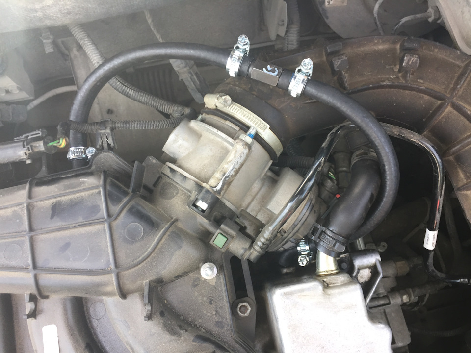 Установка PCV клапана 2674021314 HYUNDAI/KIA — Lada Калина Хэтчбек (2G ...