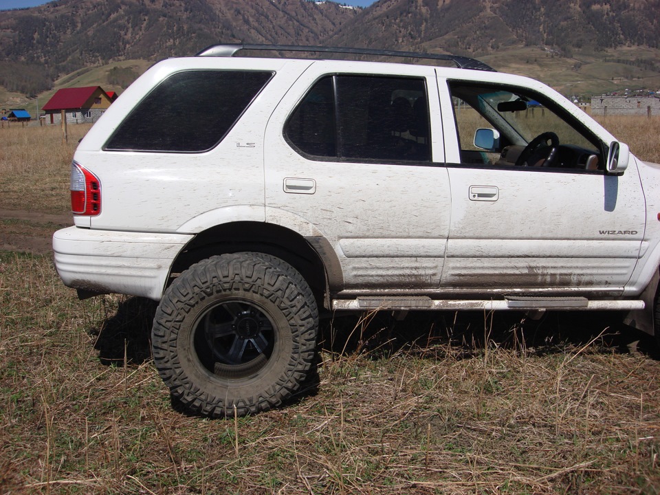 надеюсь до этого дело не дойдет — Isuzu Wizard, 3 л, 2000 года | шины ...