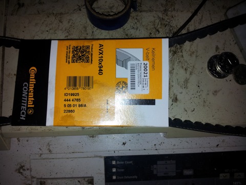 AVX10X940 Ремень клиновой CONTITECH | Запчасти на DRIVE2