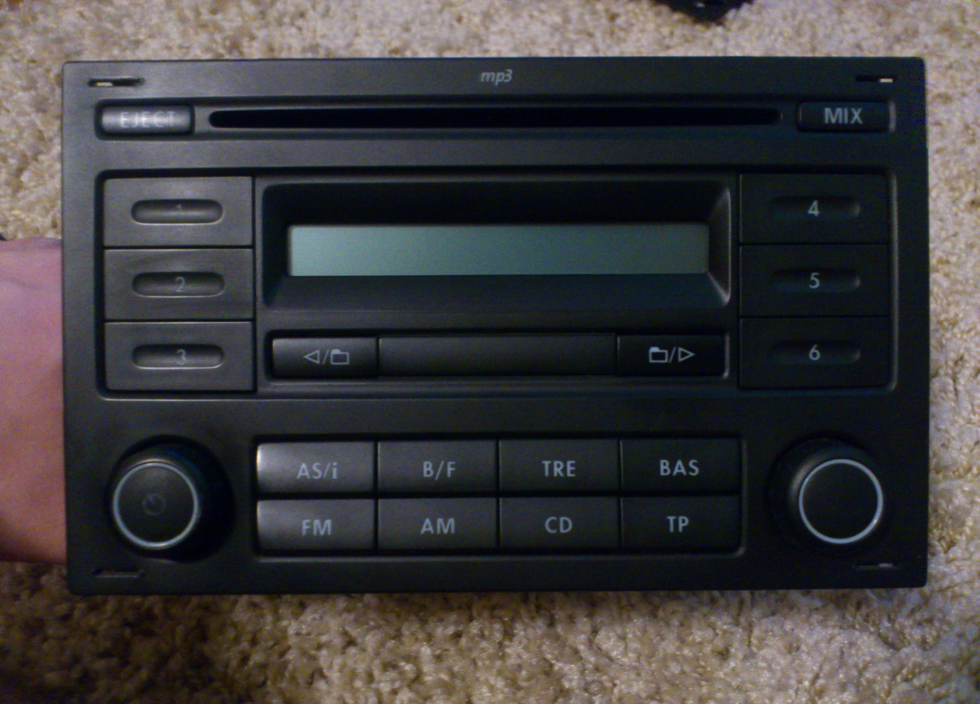 Штатный звук: RCD-200 — Volkswagen Polo Hatchback Mk4F, 1,4 л, 2009 ...