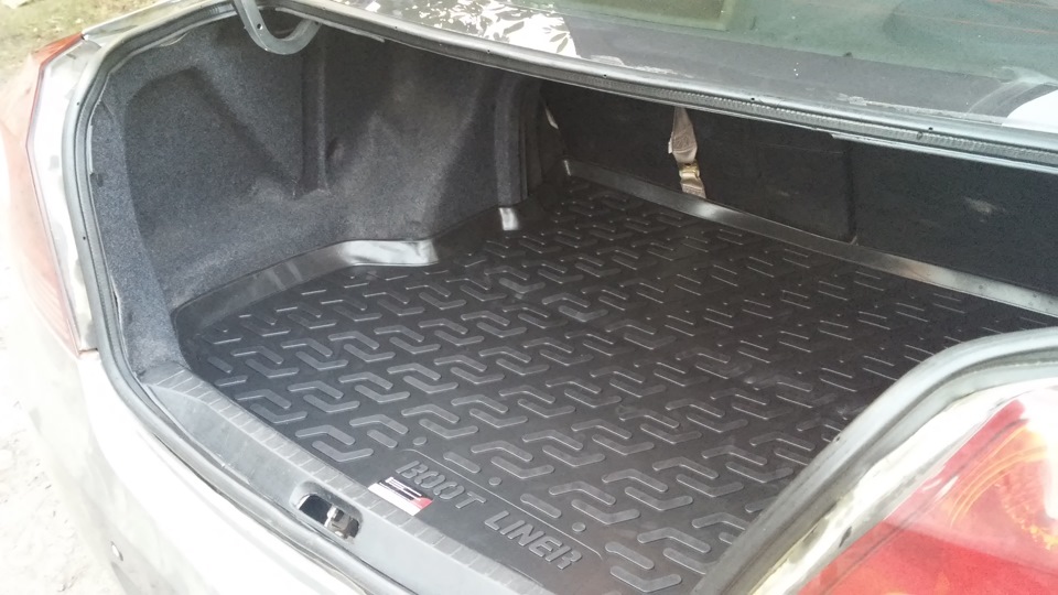 Update #2: Резиновый поддон в багажник — Geely MK, 1,6 л, 2010 года ...