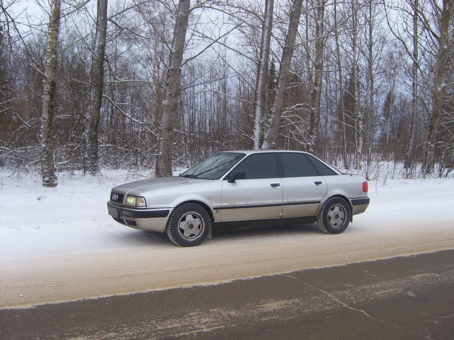 Выезд за город — Audi 80 B4 2 л 1992 года путешествие Drive2