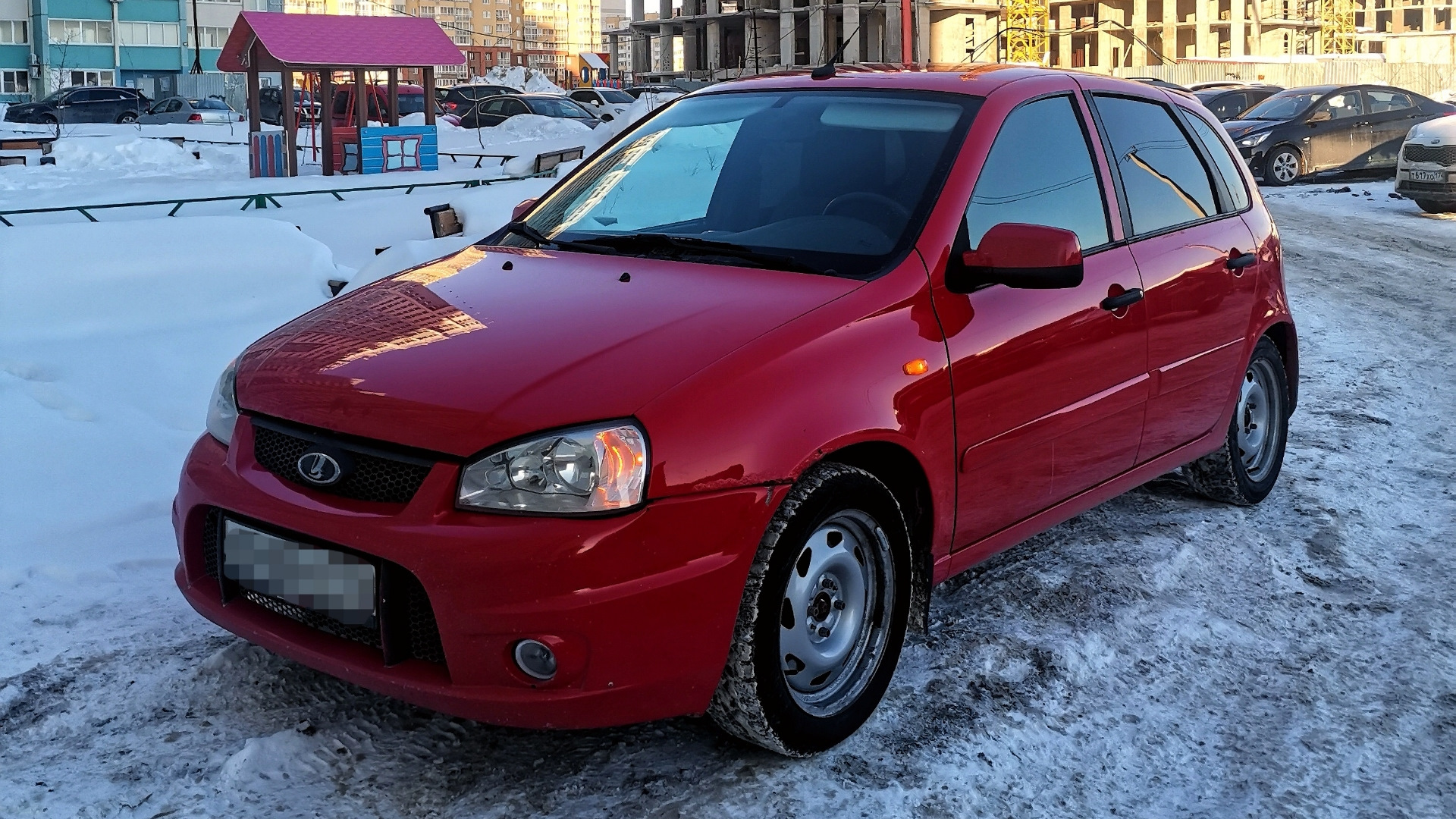 #1 Мои новые диски Slik L 187S — Lada Калина Спорт (1G), 1,6 л, 2013 года | колёсные диски | DRIVE2