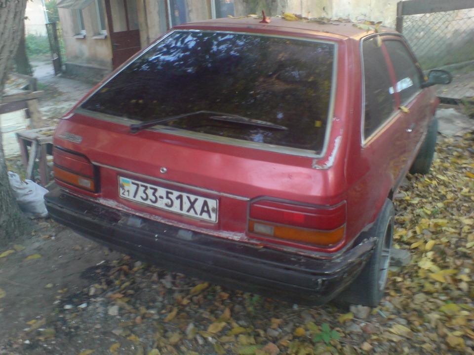 Немного изменил внешность — Mazda 323 III, 1,3 л, 1987 года | своими руками | DRIVE2